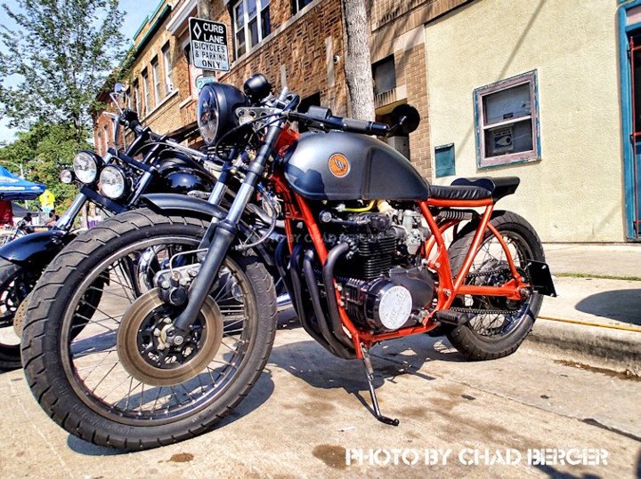 74' CB550k - From purchase to show quality in 3 weeks - 1st cafe build ...