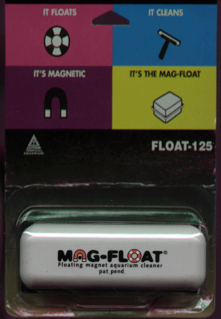Mag float glass cleaner